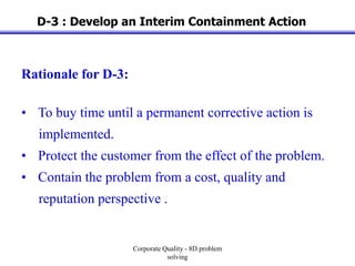 8 d problem solving rev01 | PPT