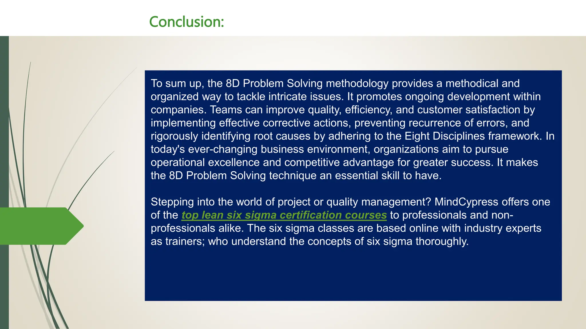 8D Problem Solving Concepts with Lean Six Sigma.pptx