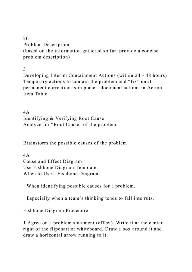 8D Problem Solving WorksheetGroup NumberGroup Member Nam.docx