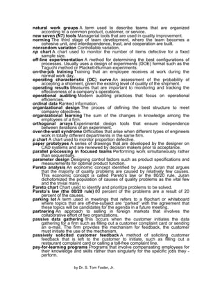 8 D Quallity Glossary | PDF