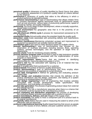 8 D Quallity Glossary | PDF