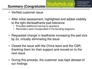 8D Report Case Study | PDF