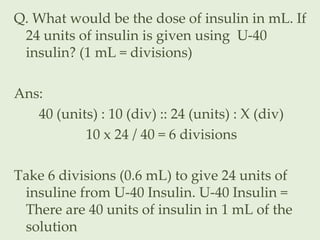 Drug Calculation for Patient | PPTX