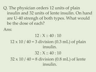Drug Calculation for Patient | PPTX