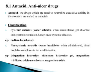 8 Drugs acting on Digestive system.pptx
