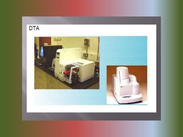 DTA AND DDTA AS PER PHARMA | PPTX | Chemistry | Science