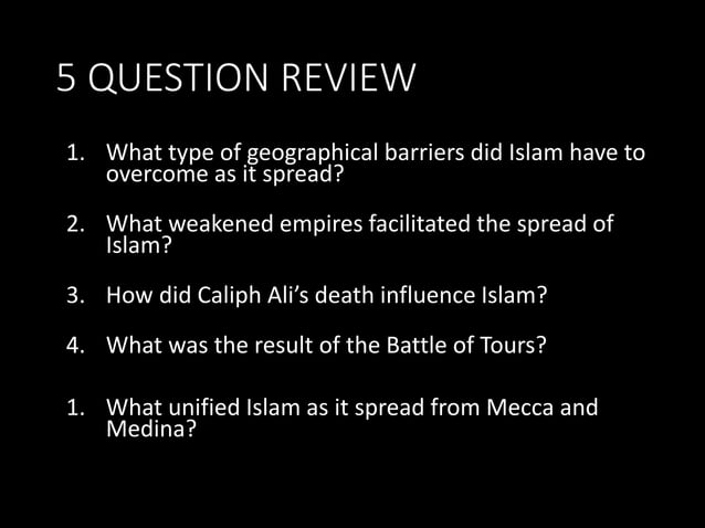 8d the preservation and advancements of islam | PPT
