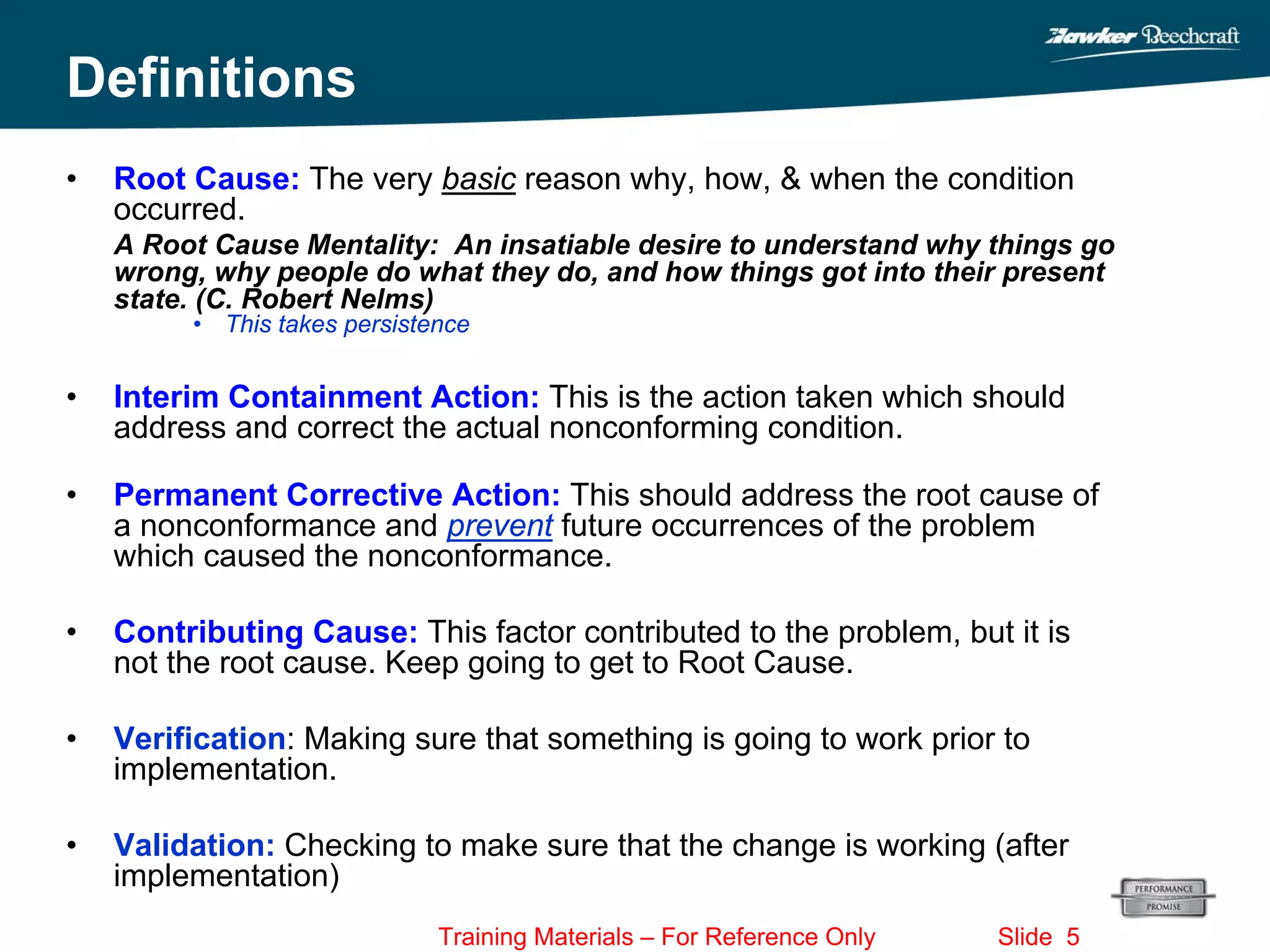 8 Disciplines (8D) Training | PDF