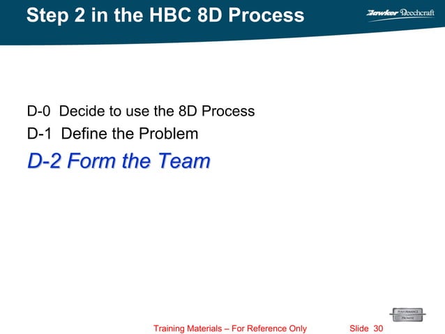 8 Disciplines (8D) Training | PDF | Business | Business and Finance