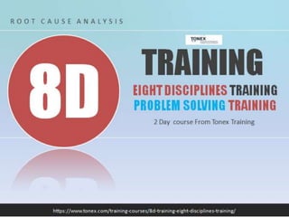 8D Training, Eight Disciplines Training : Tonex Training | PPT