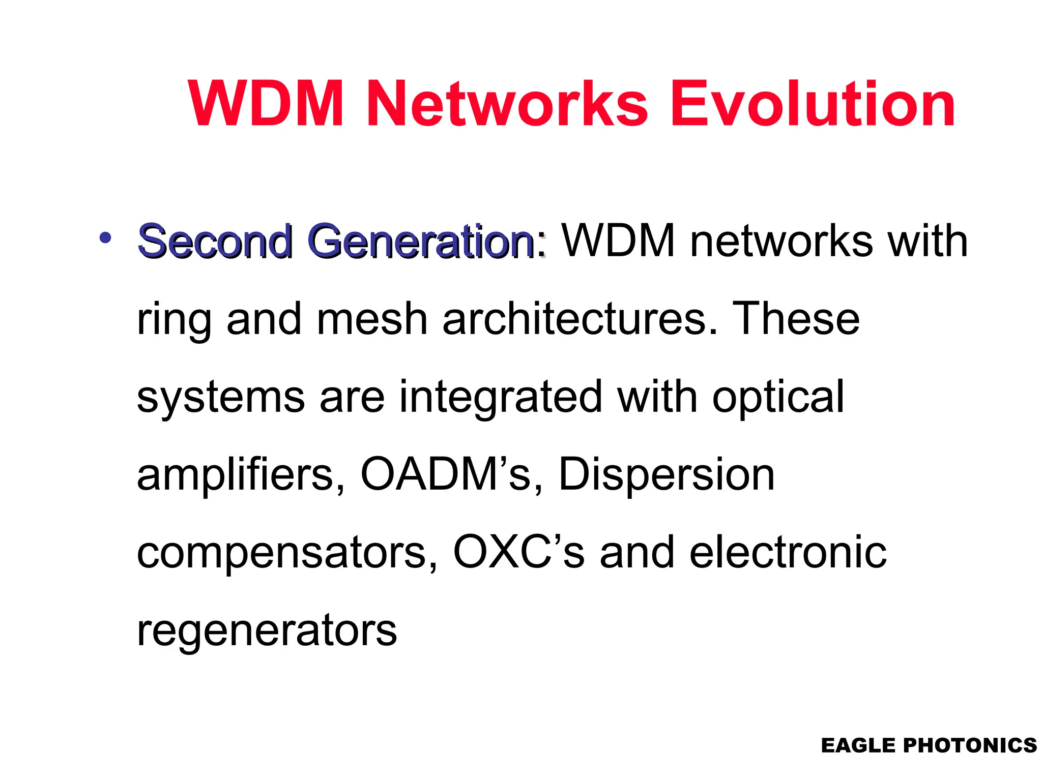 Dense wavelength division multiplexing 1 | PPT