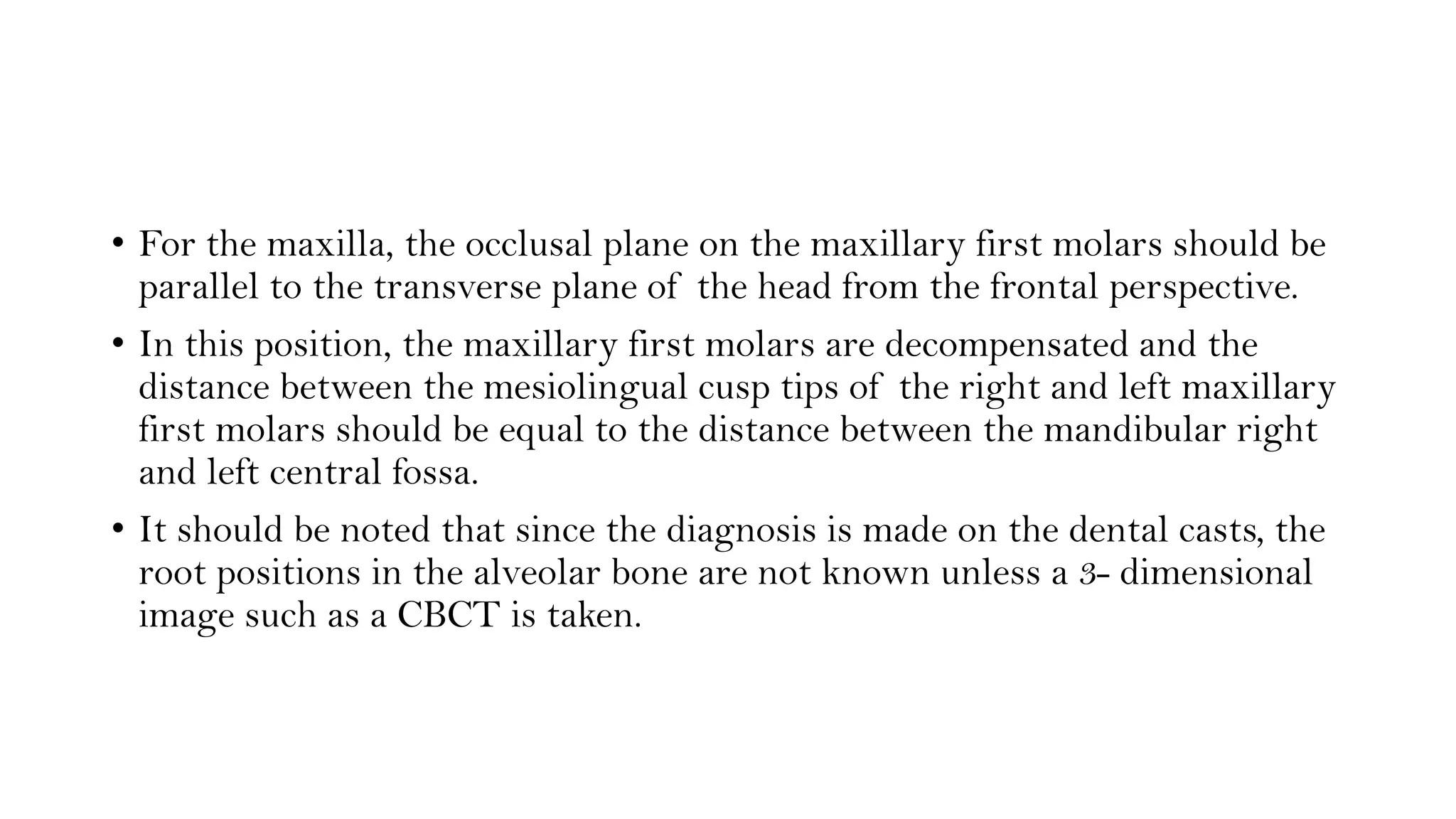 Diagnosis And Treatment In Transverse Dimension | PDF