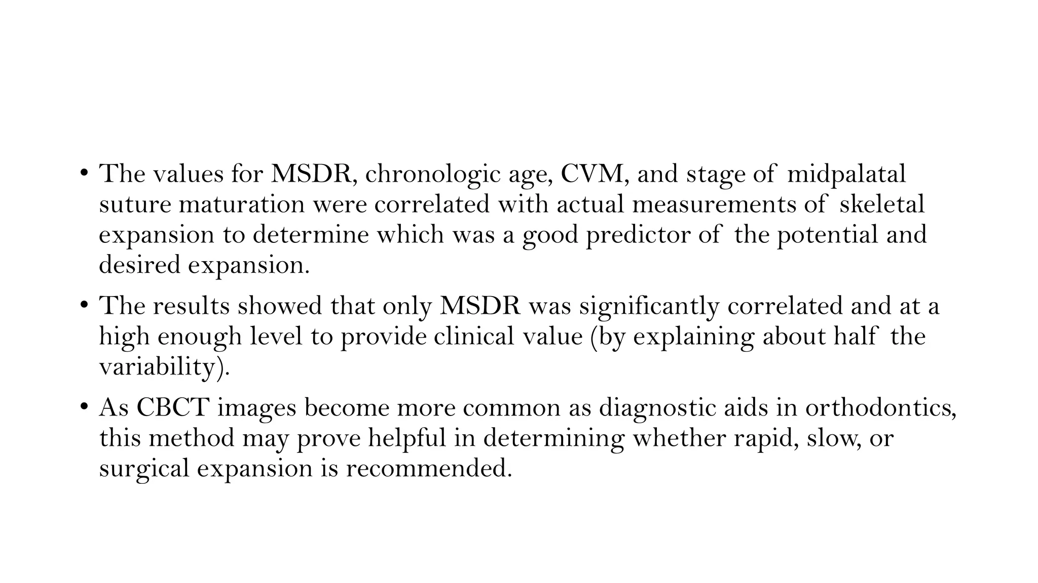 Diagnosis And Treatment In Transverse Dimension | PDF