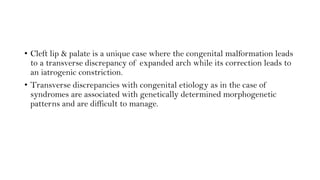 Diagnosis And Treatment In Transverse Dimension | PDF