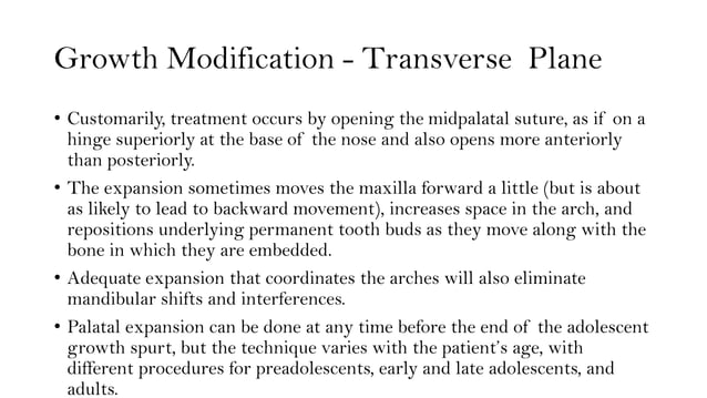 Diagnosis And Treatment In Transverse Dimension | PDF