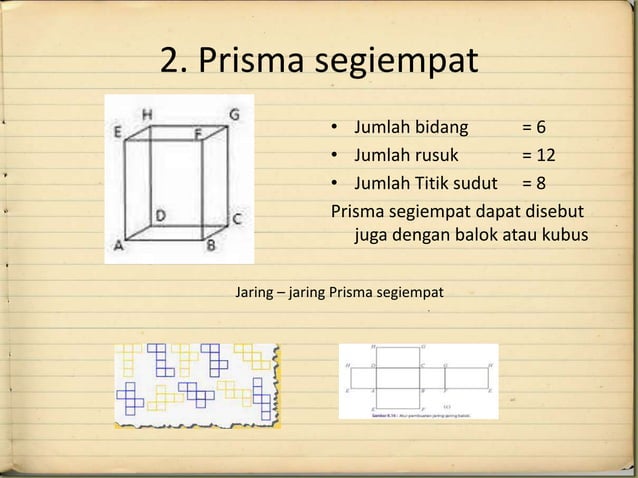8 e prisma dan limas | PPTX