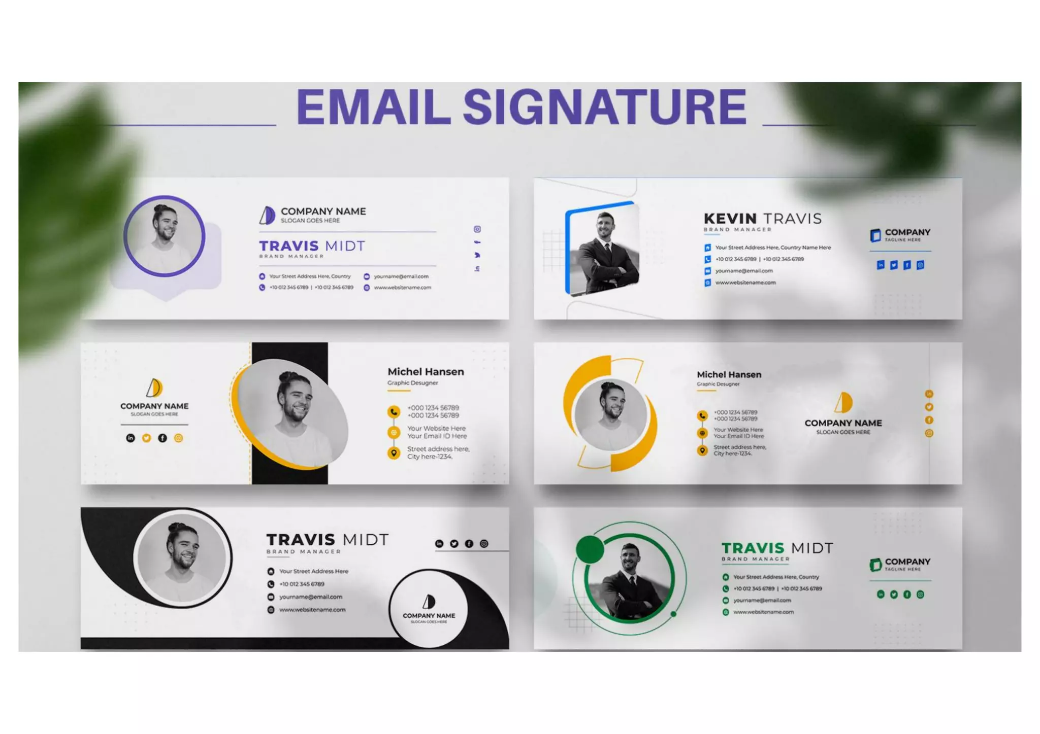 Email Signature Design | PPT