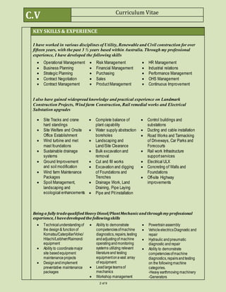 CIARAN O CONNOR CURRICULUM VITAE | PDF