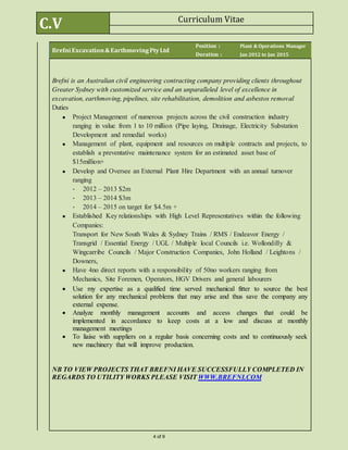 CIARAN O CONNOR CURRICULUM VITAE | PDF