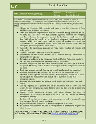 CIARAN O CONNOR CURRICULUM VITAE | PDF