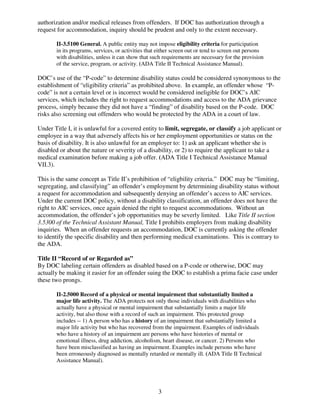 Memo Regarding ADAAA 1-10 | PDF