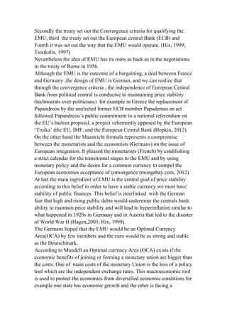 EMU and the Growth and Stability Pact (GSP) | DOC