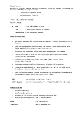 ICS ENGINEER CV WITH IMAGE (doc) | DOC