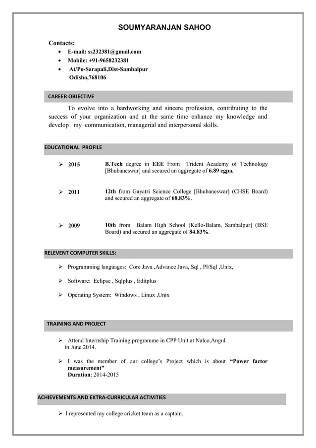 Soumyaranjan Sahoo | PDF