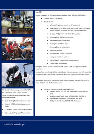 OLTC Function Selection, Operation | PDF