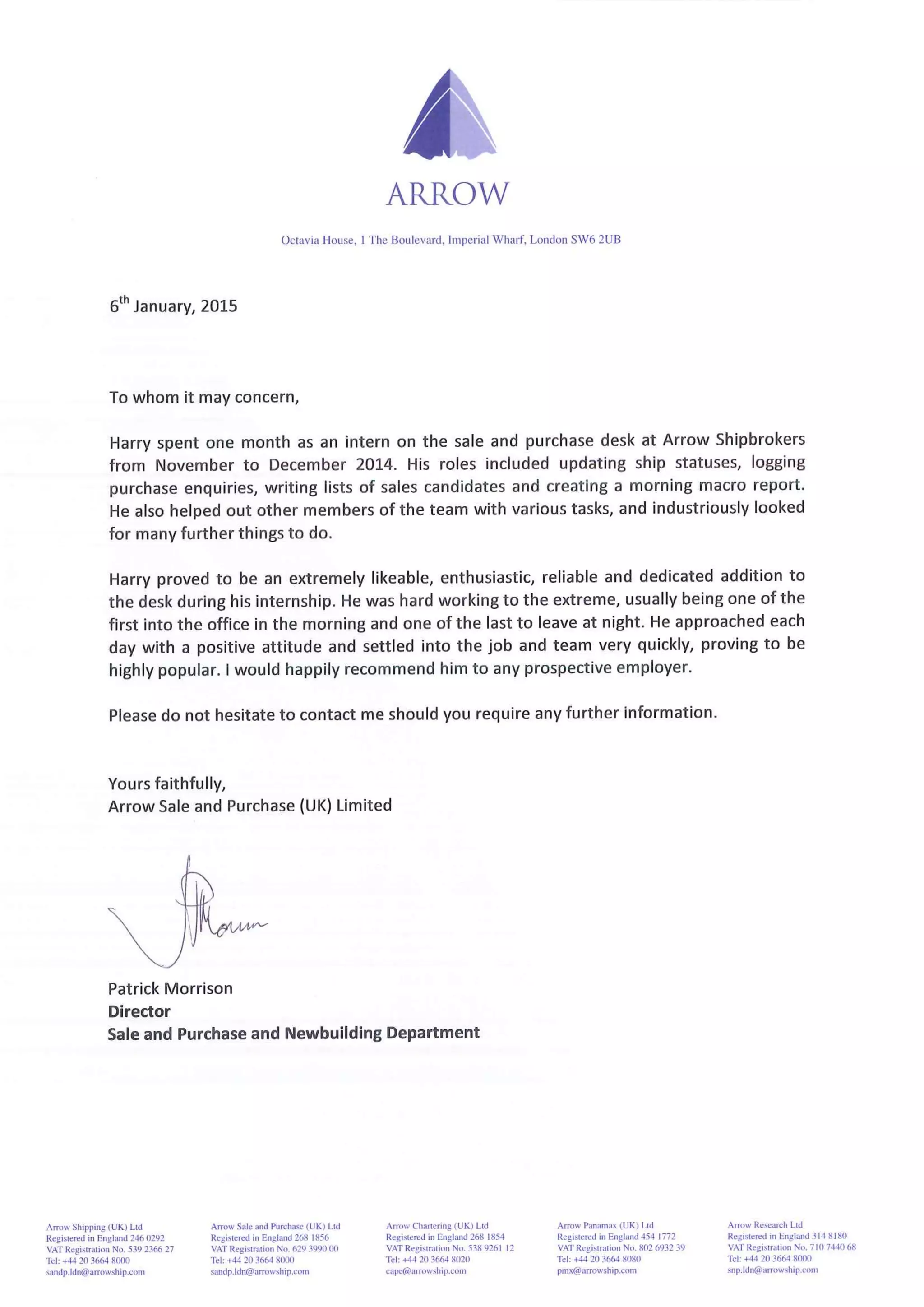 Arrow Reference | PDF