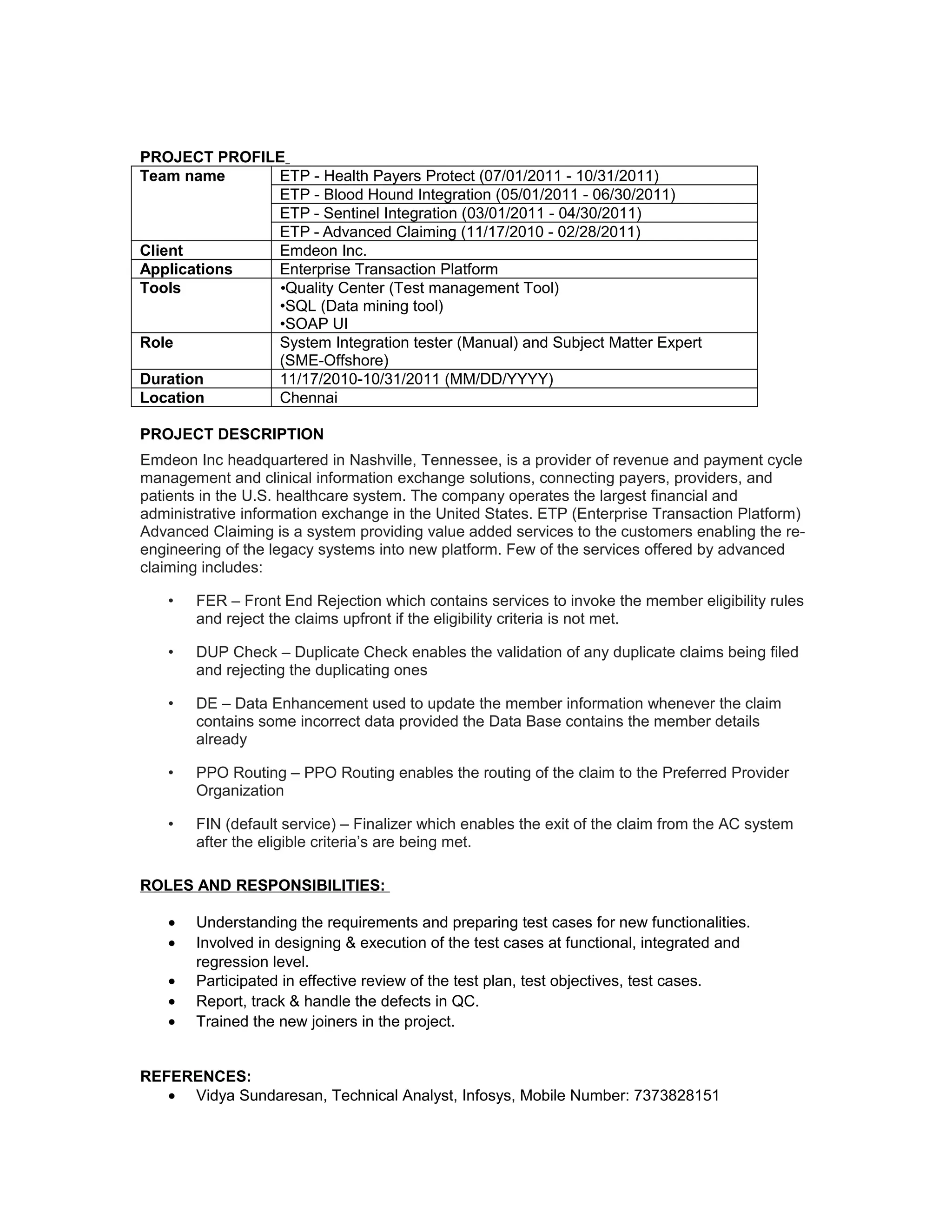 Rajapriya R_Resume | DOC | Computer Software and Applications | Computing