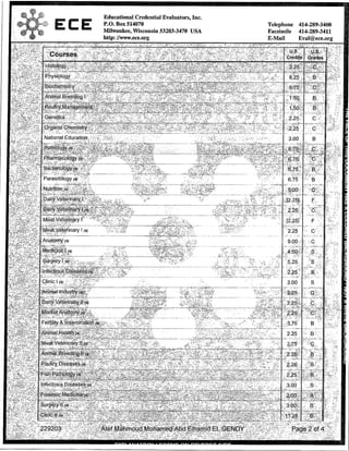 Evaluation Report - certificates- ECE-USA-April 2007 | PDF