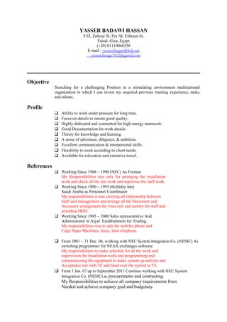 YASSER CV.DOC
