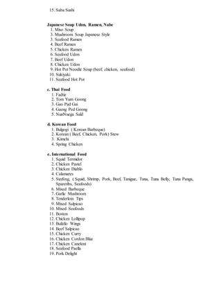 chef archie cv - updated | DOCX | Cooking | Food & Drink