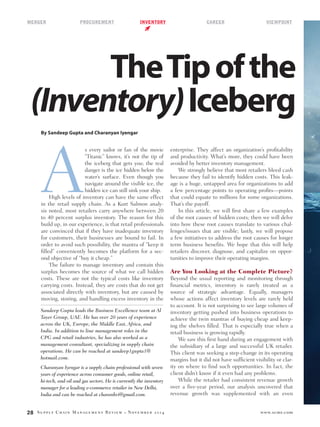 SCMR1411_Tip of Inventory Iceberg | PDF