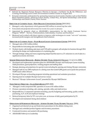Dustin Cutler's 2016 resume' | DOC