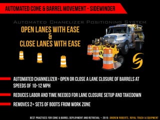 Cone Setting Best Practices Presentation - Royal Truck and Equipment | PDF