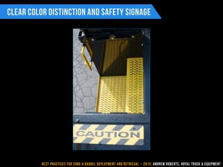 Cone Setting Best Practices Presentation - Royal Truck and Equipment | PDF