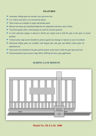 Sliding Gate | PDF