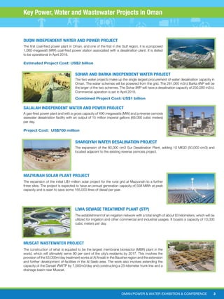 OmanPower&Water2017_Brochure-2 | PDF