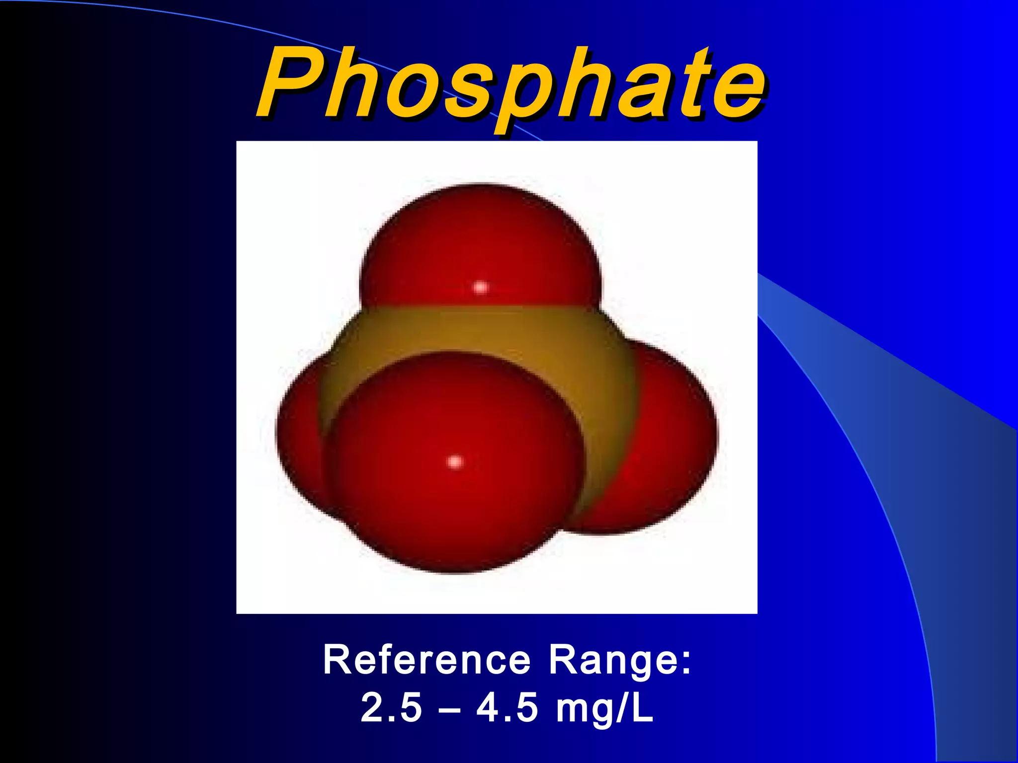 A New Perspective on Hypophosphatemia | PPT