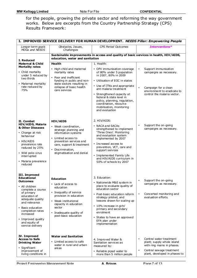 Framework For A Socio Economic Plan Framework For A Socio Economic Plan