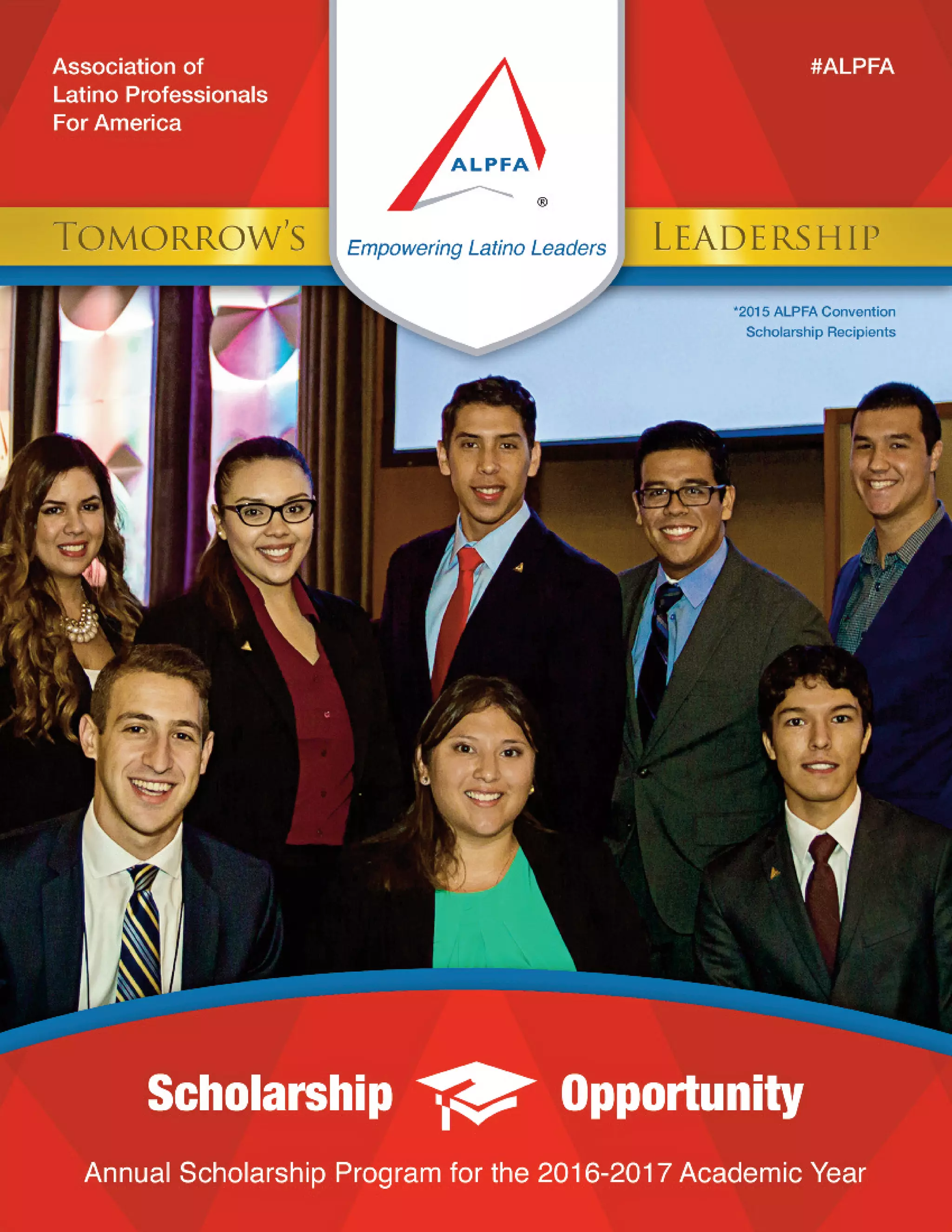ALPFA National 2016 Scholarship Brochure | PDF