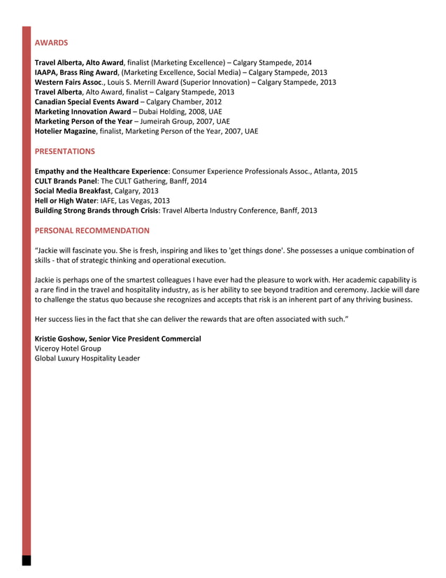 Vice President Resume | PDF