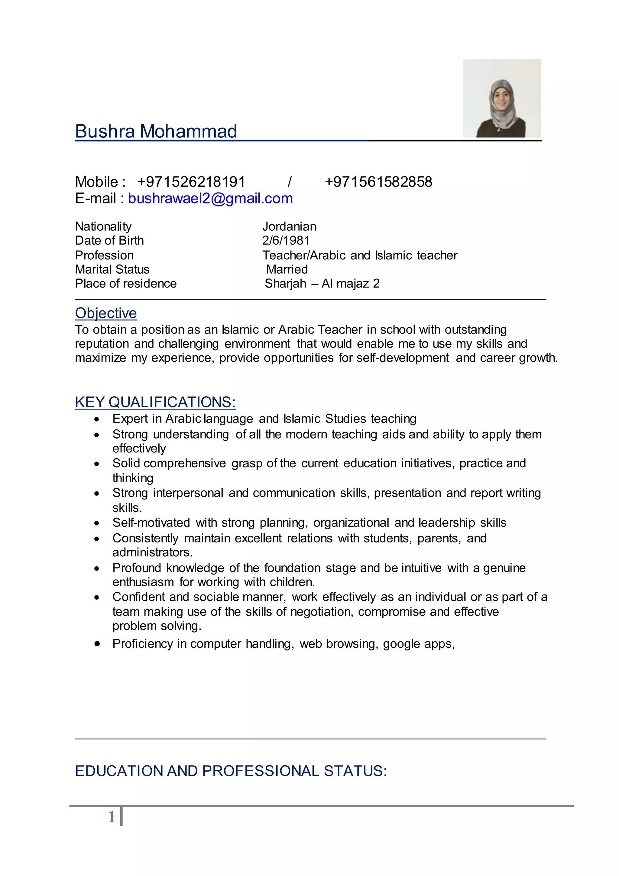 My CV | DOCX