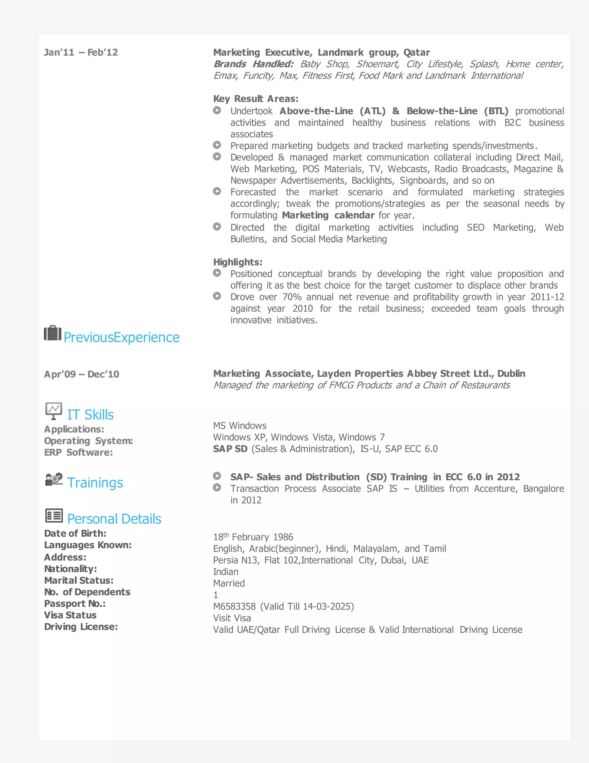 Ashwin Mohamed CV | DOCX