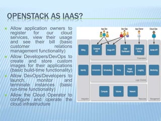 Open Stack Cloud Services | PPT