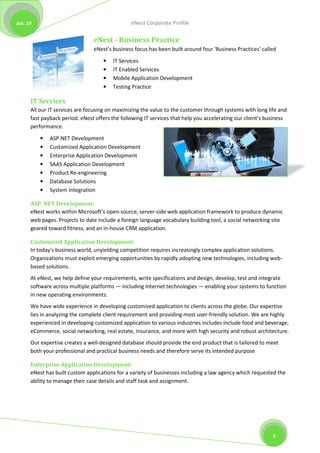 eNest Corporate Profile | PDF