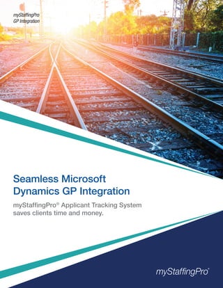 Partner Marketing: Microsoft Dynamics GP Integration | PDF