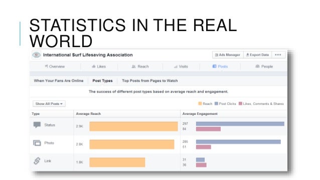 Statistics In The Real World - LI